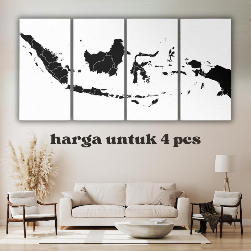 Jual Hias Dinding Rumah dengan Poster Peta Indonesia Vintage dari ...