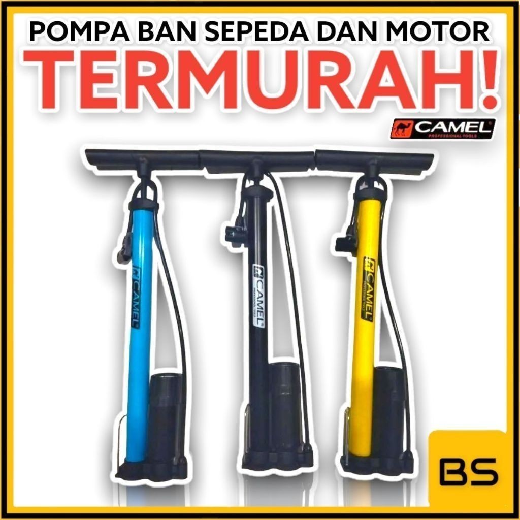 Jual Pompa panjang sepeda pompa sepeda motor mobil pompa ban motor ...