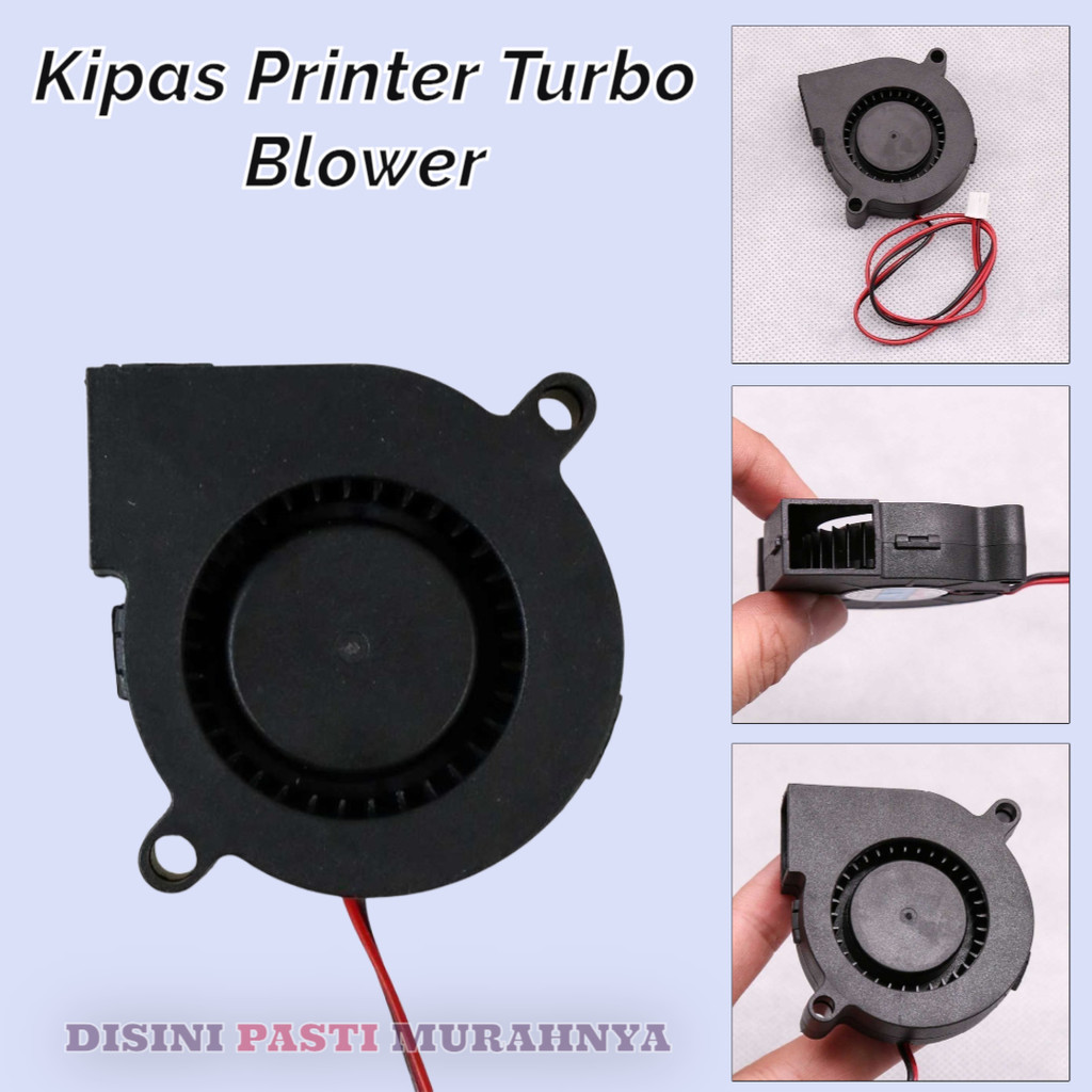 Jual MKKK Kipas Printer 3D Cooling Turbo Blower Fan Brushless 12V 5015 ...