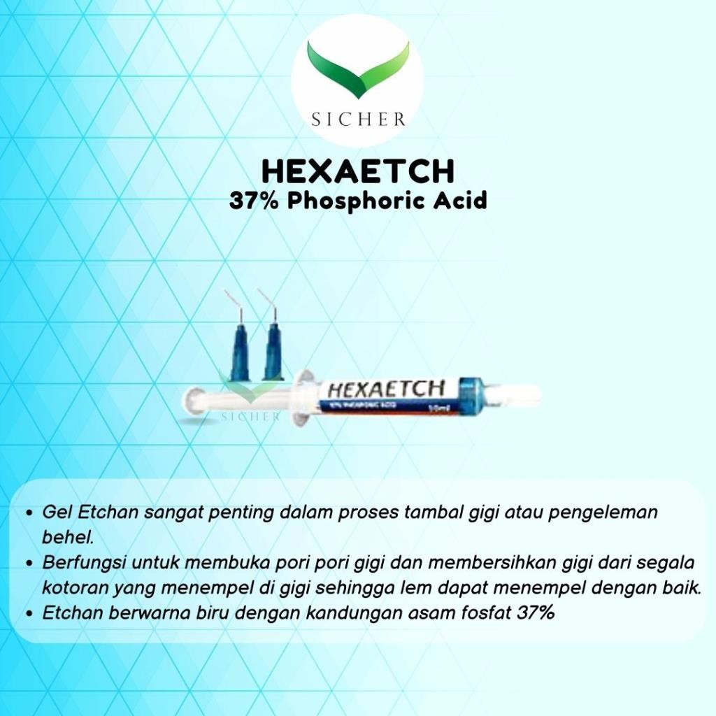 Jual Dental Etching Gel 10ml/Hexaetch Gel/Etsa Etchant Gigi | Shopee Indonesia