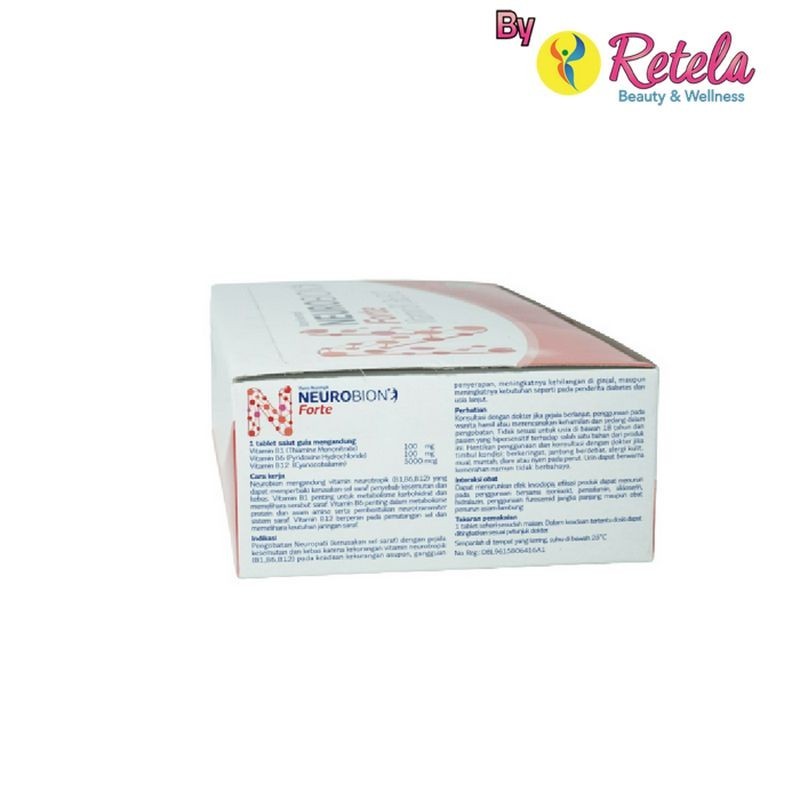 Jual NEUROBION FORTE 1 BLISTER 10 TABLET | Shopee Indonesia