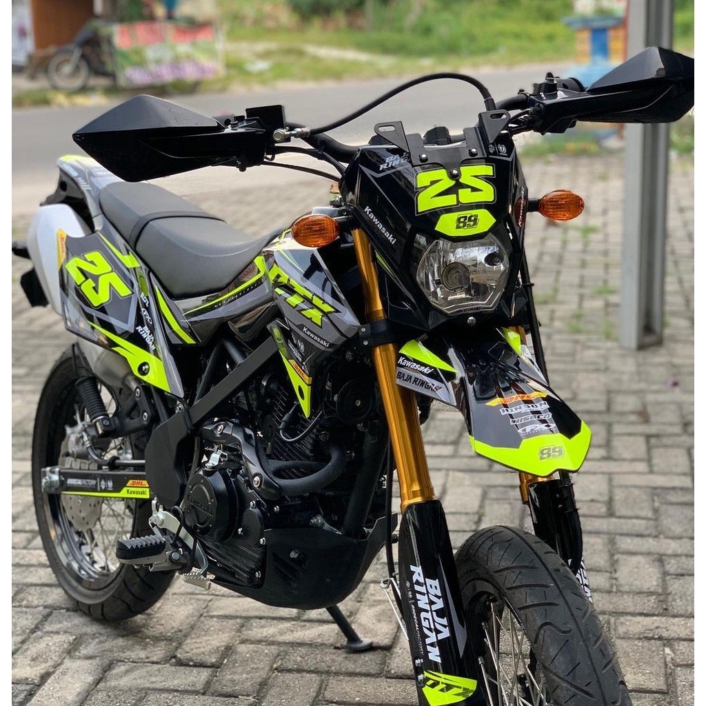 Jual Decal/Stiker WR155/Gordon/ D'Tracker /CRF /KLX BF full body(Bisa ...