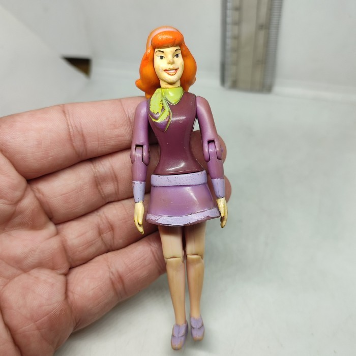 Jual BDD Action Figure 4.5' Scooby Doo Daphne Blake 2001 Original Hanna ...