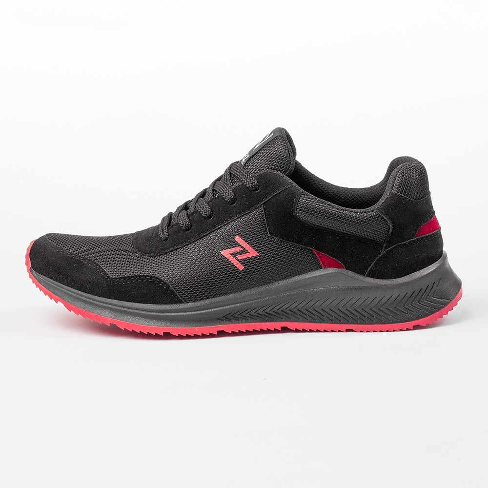 Jual Sepatu Sneakers Pria Casual/Spatu Running ORIGINAL AINSLEY BLACK ...