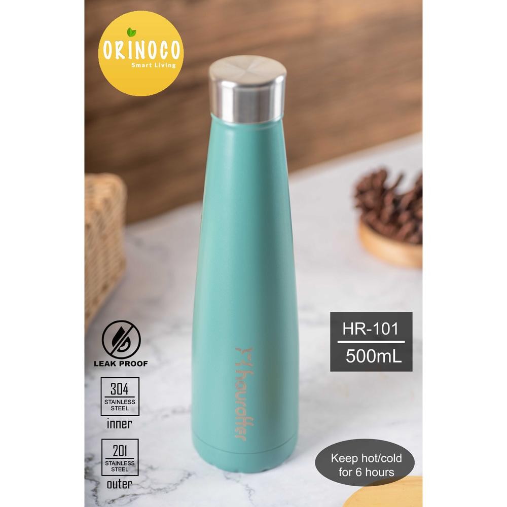 Jual Orinoco Botol Termos Tahan Panas Dingin Anti Bocor 500 ML Tumbler Stainless Double Wall ...