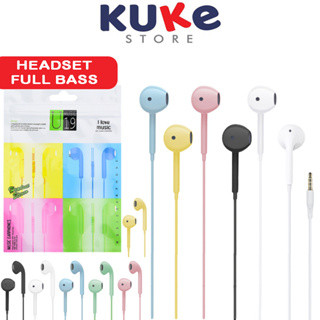 Jual KUKE HEADSET MACARON U19 Hifi Stereo Extra Bass Handsfree Matte ...