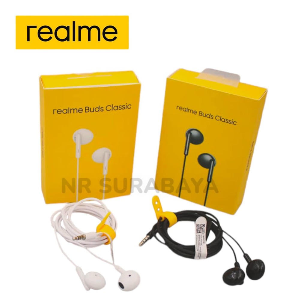 Jual Headset Handfree Realme Buds Classic Original Rma-2001 - With Mic ...