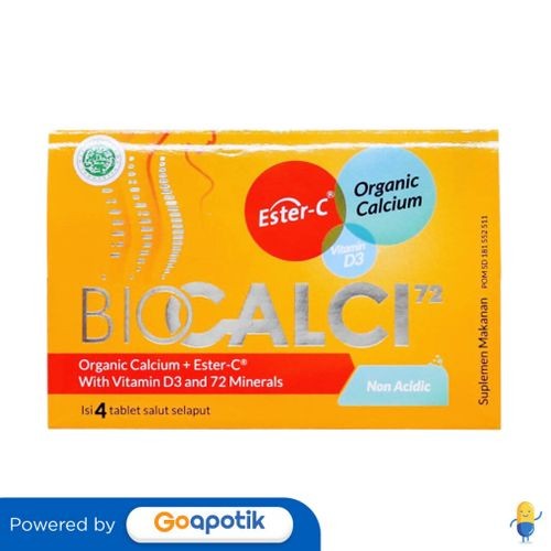 Jual Biocalci-72 Strip 4 Tablet | Shopee Indonesia