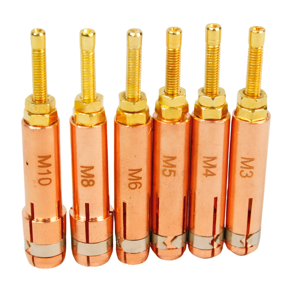 Jual Only 1pcs M3 M4 M5 M6 M8 M10 Collet Chuck for Capacitor Discharge ...