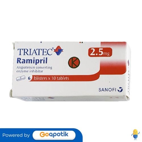 Jual Triatec 2,5 Mg Box 60 Tablet | Shopee Indonesia