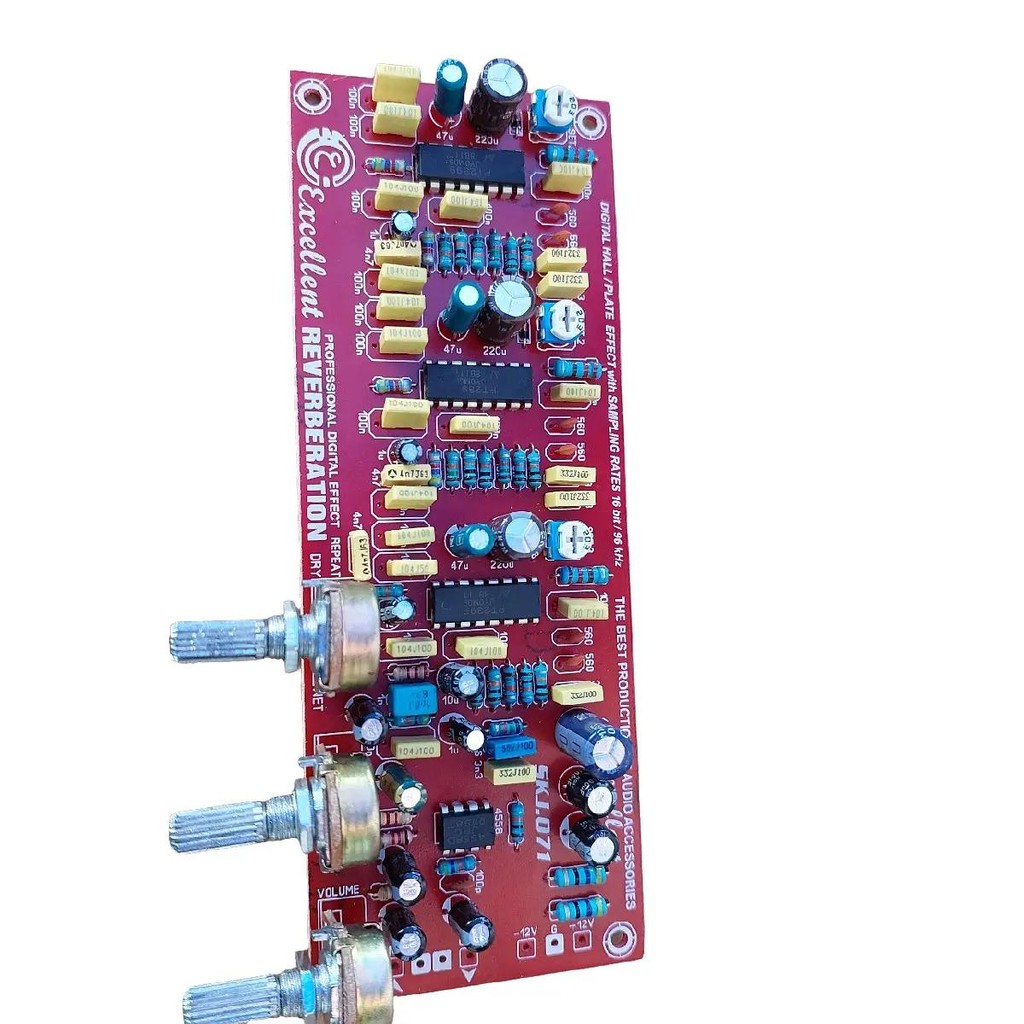 Jual Kit Reverb 3 Potensio komponen MKM digital effect. -Controller ...