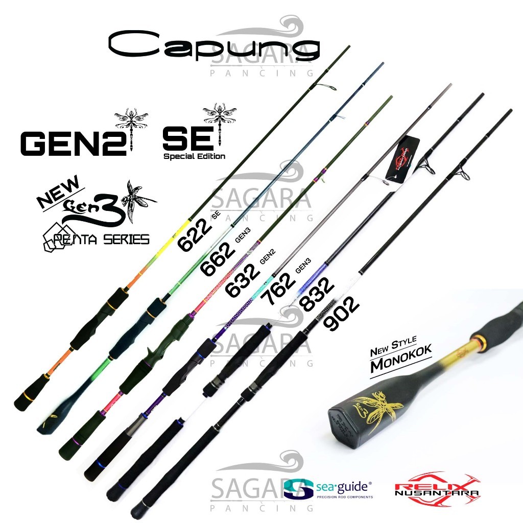 Jual TK70 Joran Capung 622 | 662 | 702 | 732 | 762 | 832 | 902 | 1002 ...