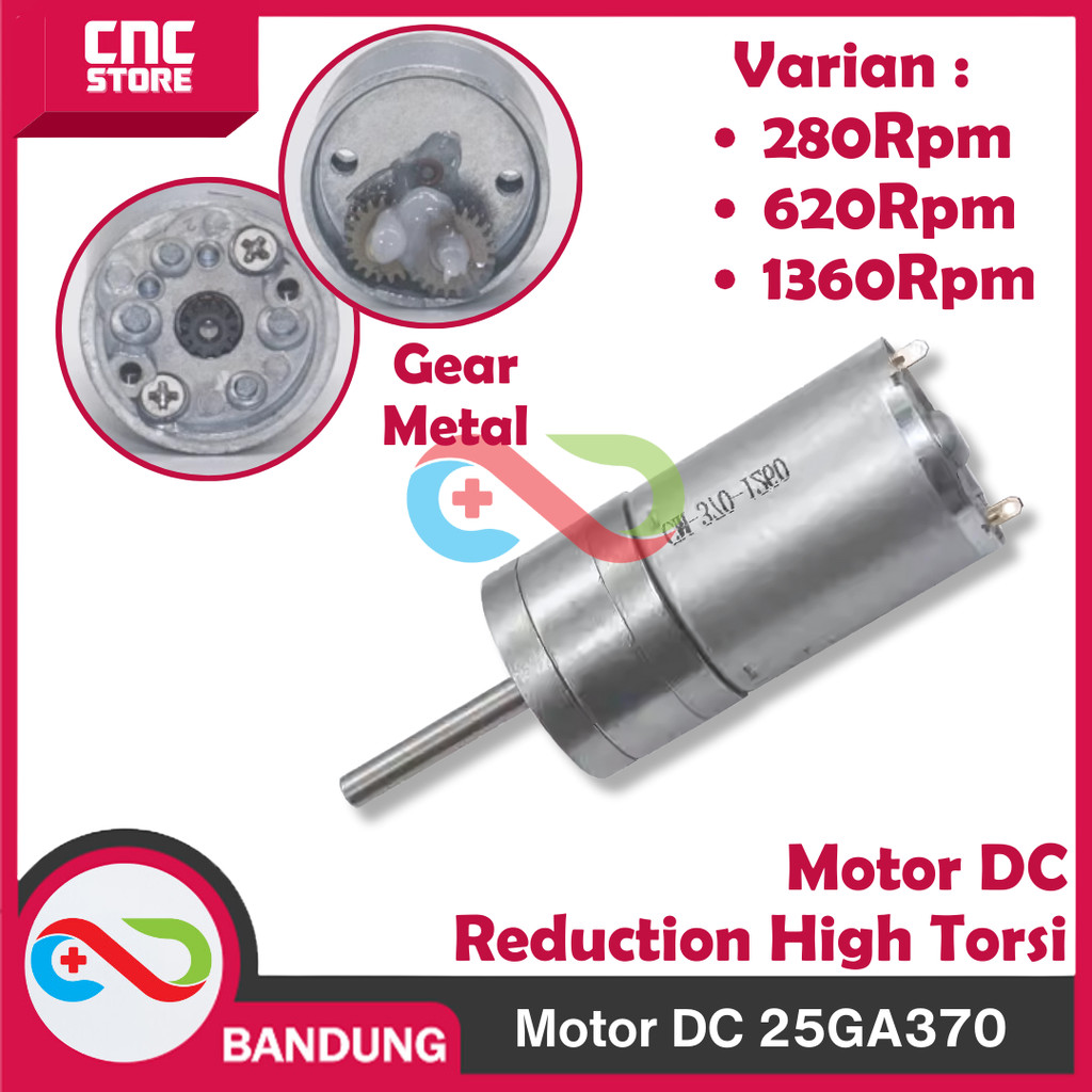 Jual MOTOR DC 12V 25GA370 DINAMO GEAR BOX DYNAMO REDUCTION GEARBOX | Shopee Indonesia