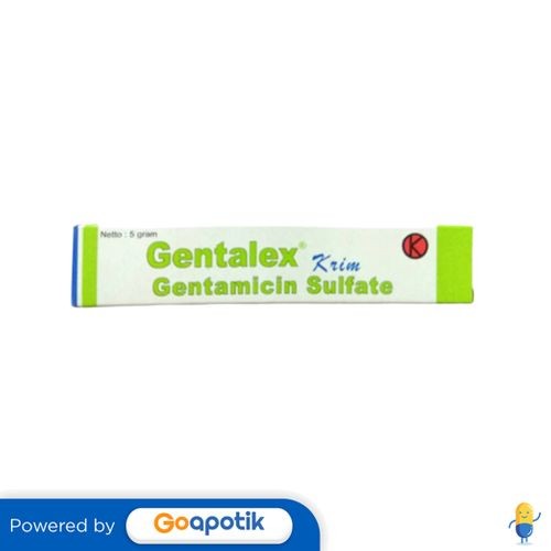 Jual Gentalex Cream 5 Gram Tube | Shopee Indonesia
