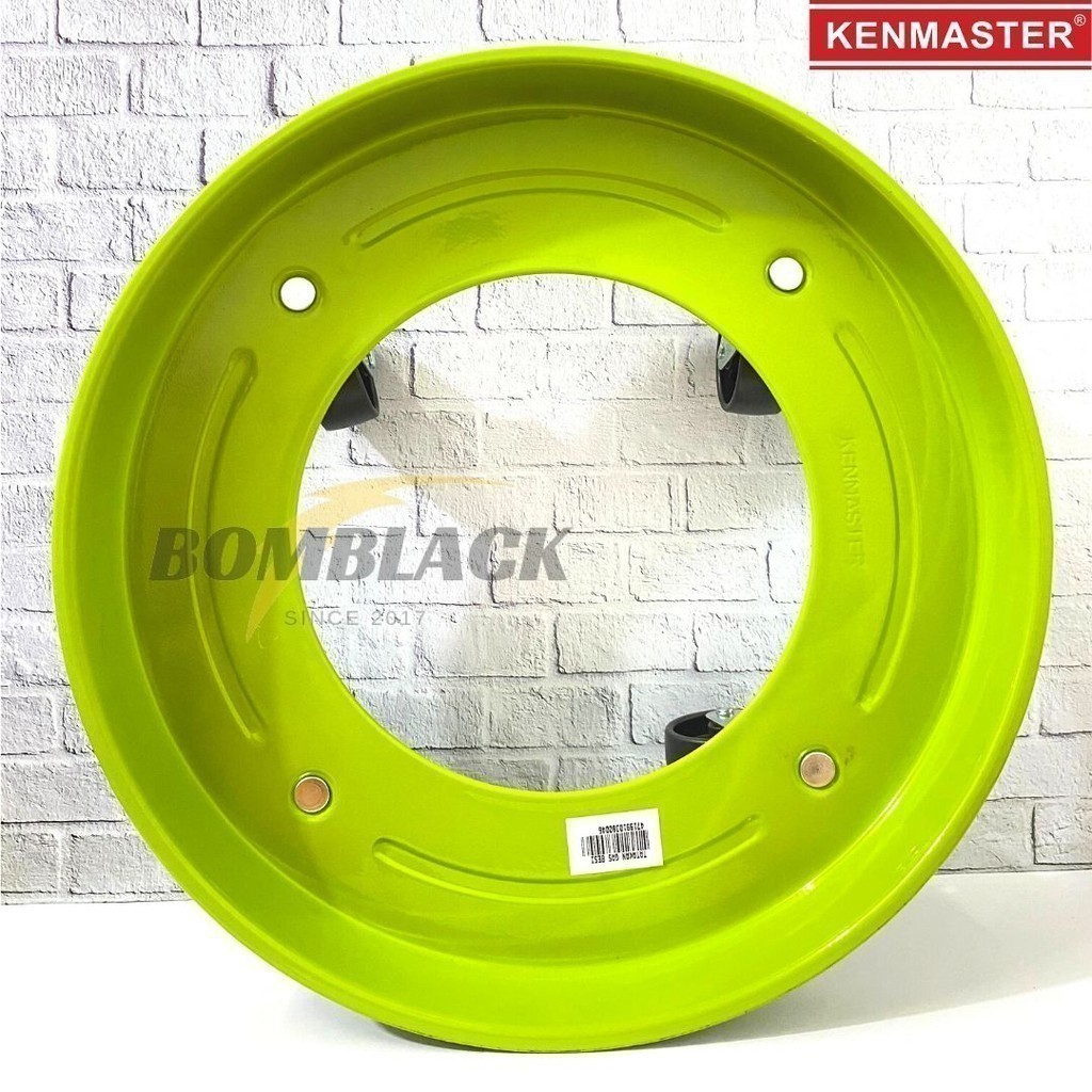 Jual KENMASTER Tatakan gas Roda Tabung Gas Elpiji Besi Bulat Plus Roda 3kg 5kg 12kg HIJAU BS2 ...