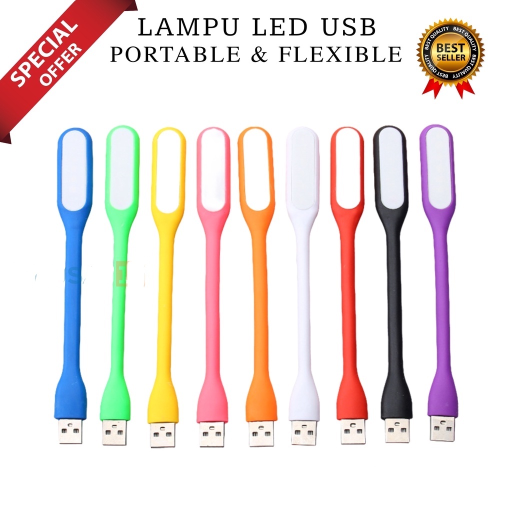 Jual LAMPU LED USB PORTABLE / LAMPU SIKAT / LAMPU BACA SIKAT GIGI LAMPU BELAJAR LAPTOP ADAPTOR ...