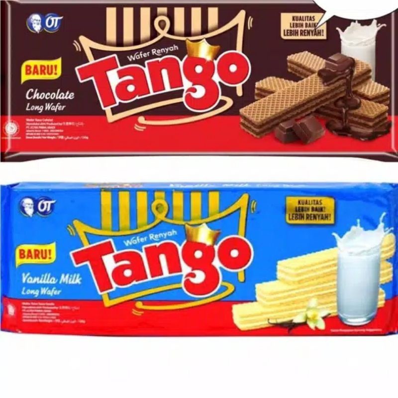 Jual Wafer Cream Tango 133 Gram | Shopee Indonesia
