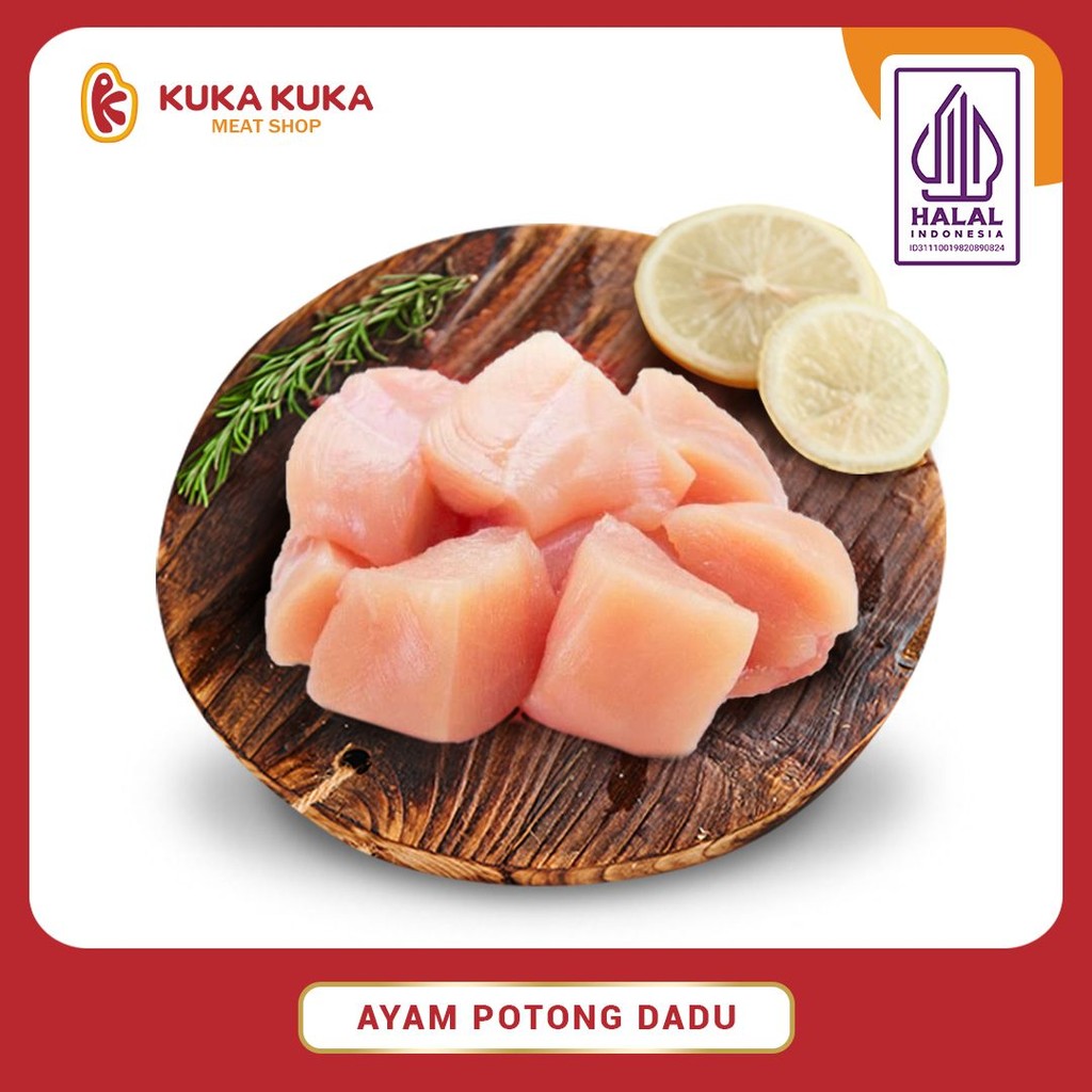 Jual Daging Ayam Fillet Potong Dadu / Tanpa Tulang Boneless - Kualitas ...