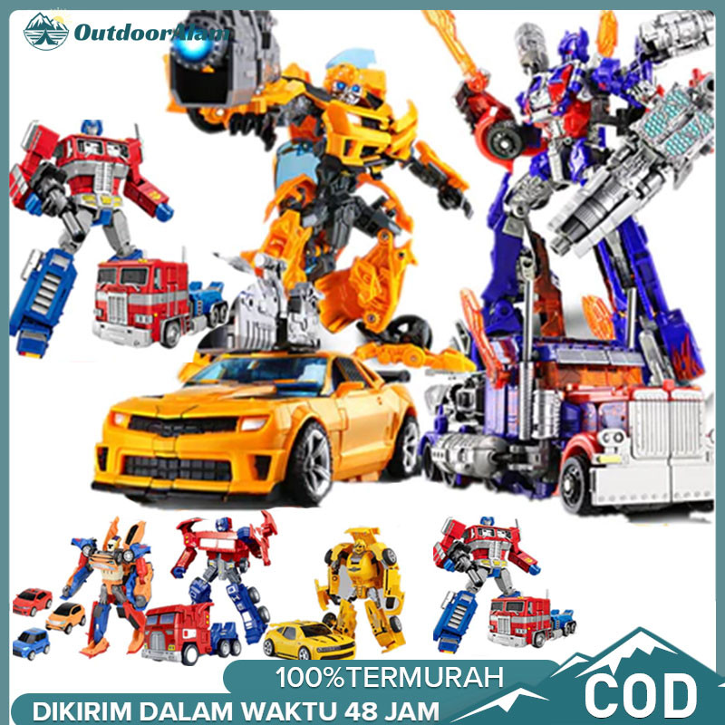 Jual Mainan Mobil Robot Transformer / Mainan Robot Mobil / Pengemudi Truk / Robot Optimus Prime ...