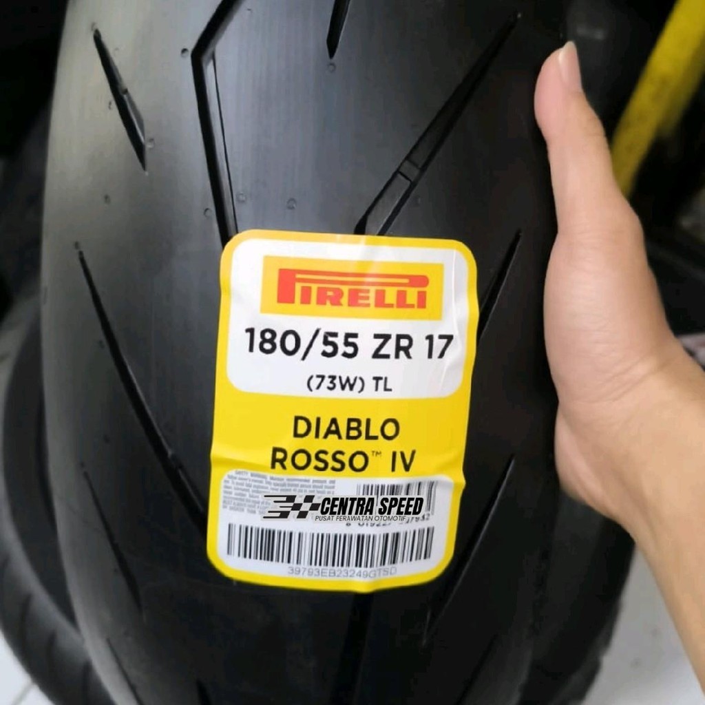 Jual Ban Pirelli 120/70-17 & 180/55-17 Diablo Rosso IV Ban Radial Bahan ...