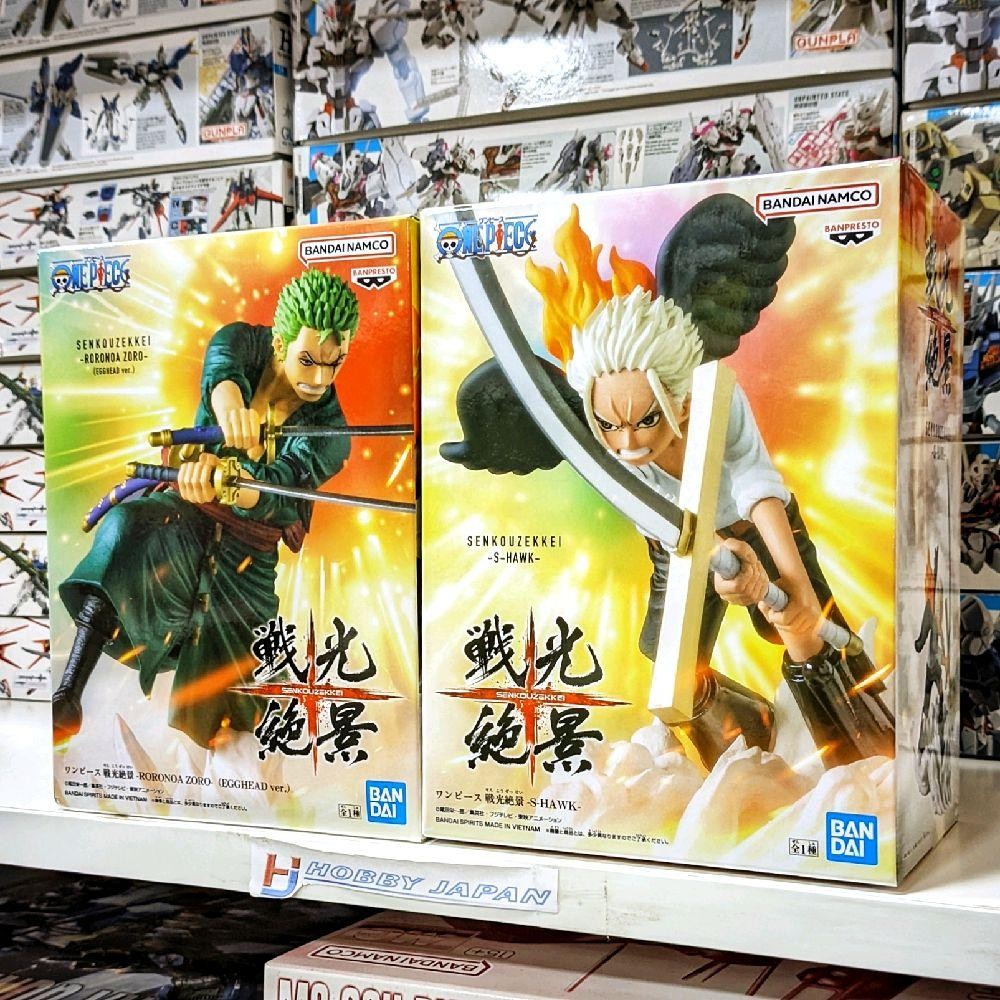 Jual Senkou Zekkei Figure One Piece - Zoro VS S-Hawk | Shopee Indonesia