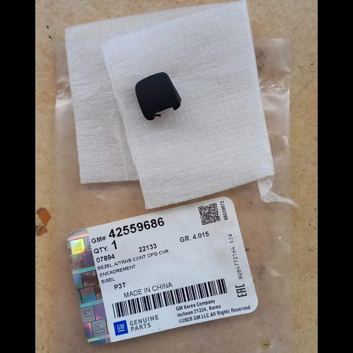 Jual Panel Tutup Shift Lock Transmisi Matic Matik Trax ori GM 42559686 ...