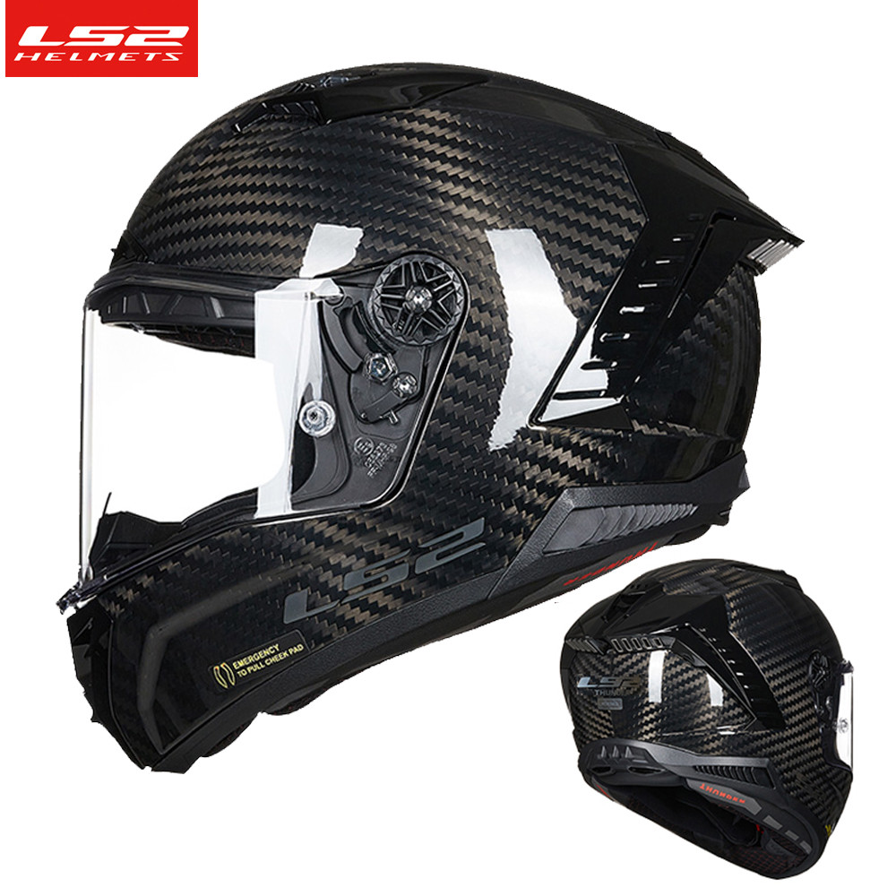 Jual LS2 Original THUNDER Full Face Motorcycle Helmet LS2 FF805 6K ...