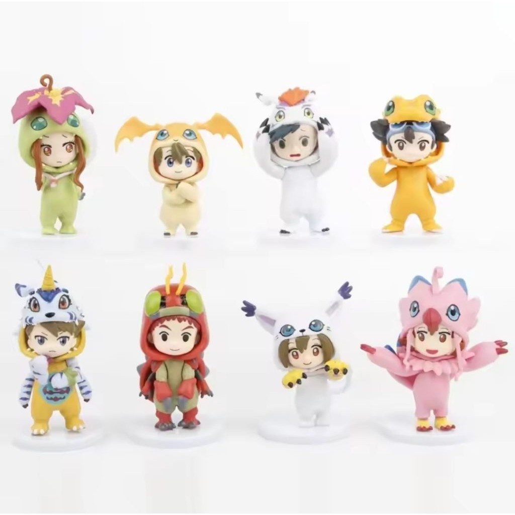 Jual Action Figure Digimon Chibi Kostum Cute Koleksi Pajangan topper ...