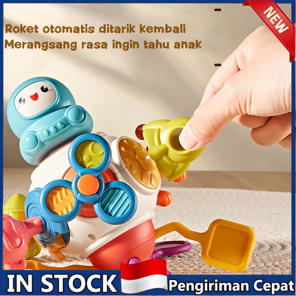 Jual MAINAN ANAK EDUKASI BUSY BALL BAYI POLYHEDRAL CUBE PUZZLE MELATIH ...