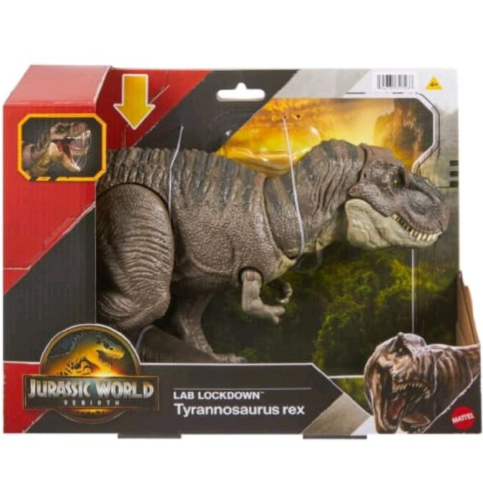 Jual Mainan Anak Jurassic World Lab Lockdown Tyrannosaurus Rex/T-Rex ...
