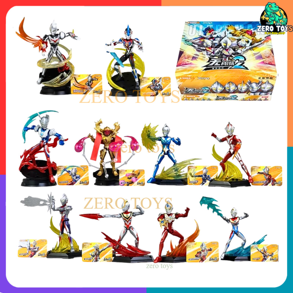 Jual KEEPPLEY Figure Ultraman Zero Edition 02 Noa Mebius Ginga Victory ...