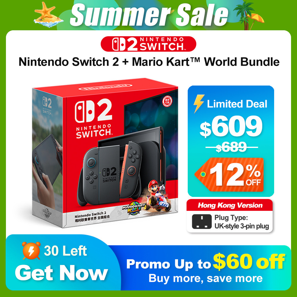 Jual Nintendo Switch 2 Mario Kart World Games Bundle Juegos NS2 Handheld Video Game Console Big ...