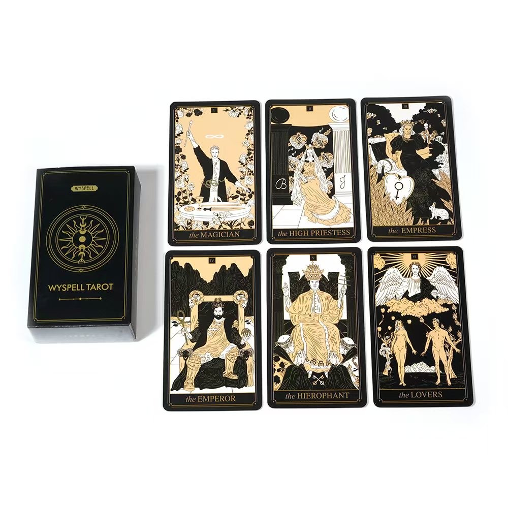 Jual Wyspell Tarot 78 Pcs Card Deck Travel Version Pocket Size The Classic Tarot Cards Deck ...