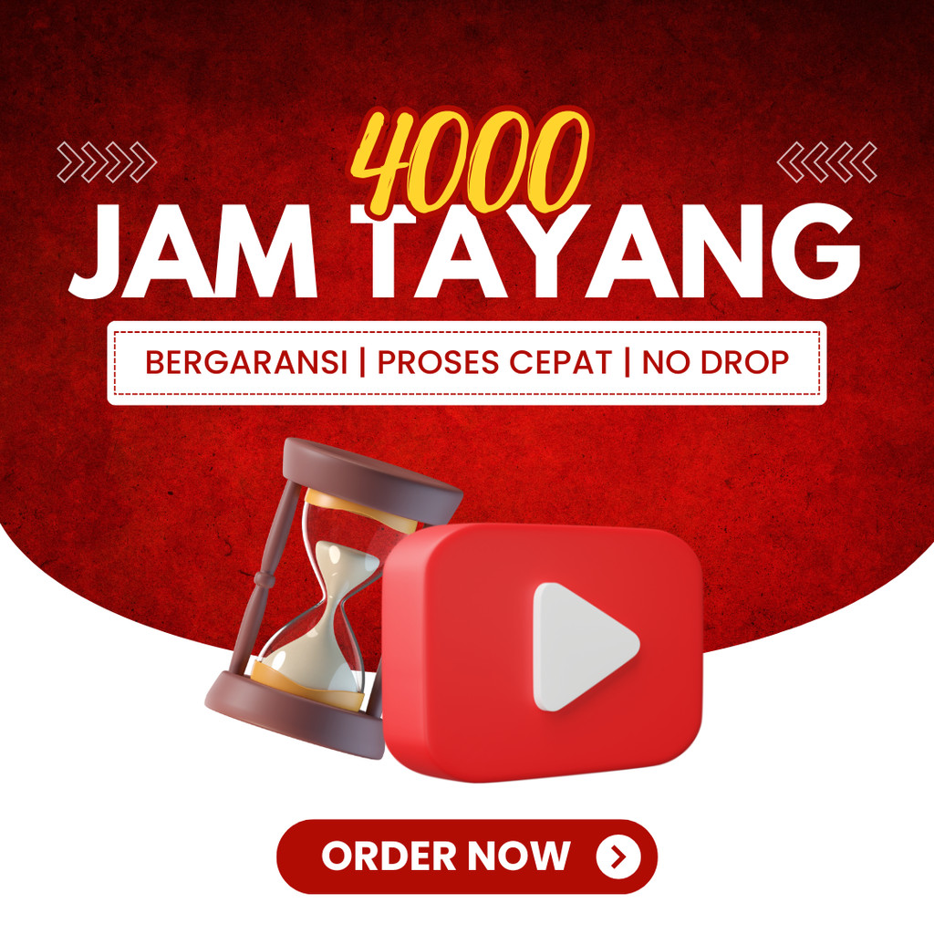 Jual 4000 JAM TANGAN BUKAN TAPI JAM TAYANG YT MURAH BET | Shopee Indonesia