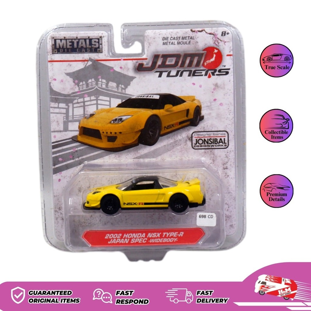Jual Jada JDM Tuners 2002 Honda NSX Type-R Japan Spec - Widebody Kuning ...