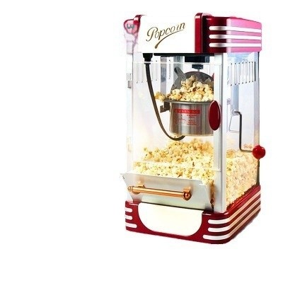Jual New Fully Automatic Mini Popcorn Machine Hand-Cranked Commercial ...