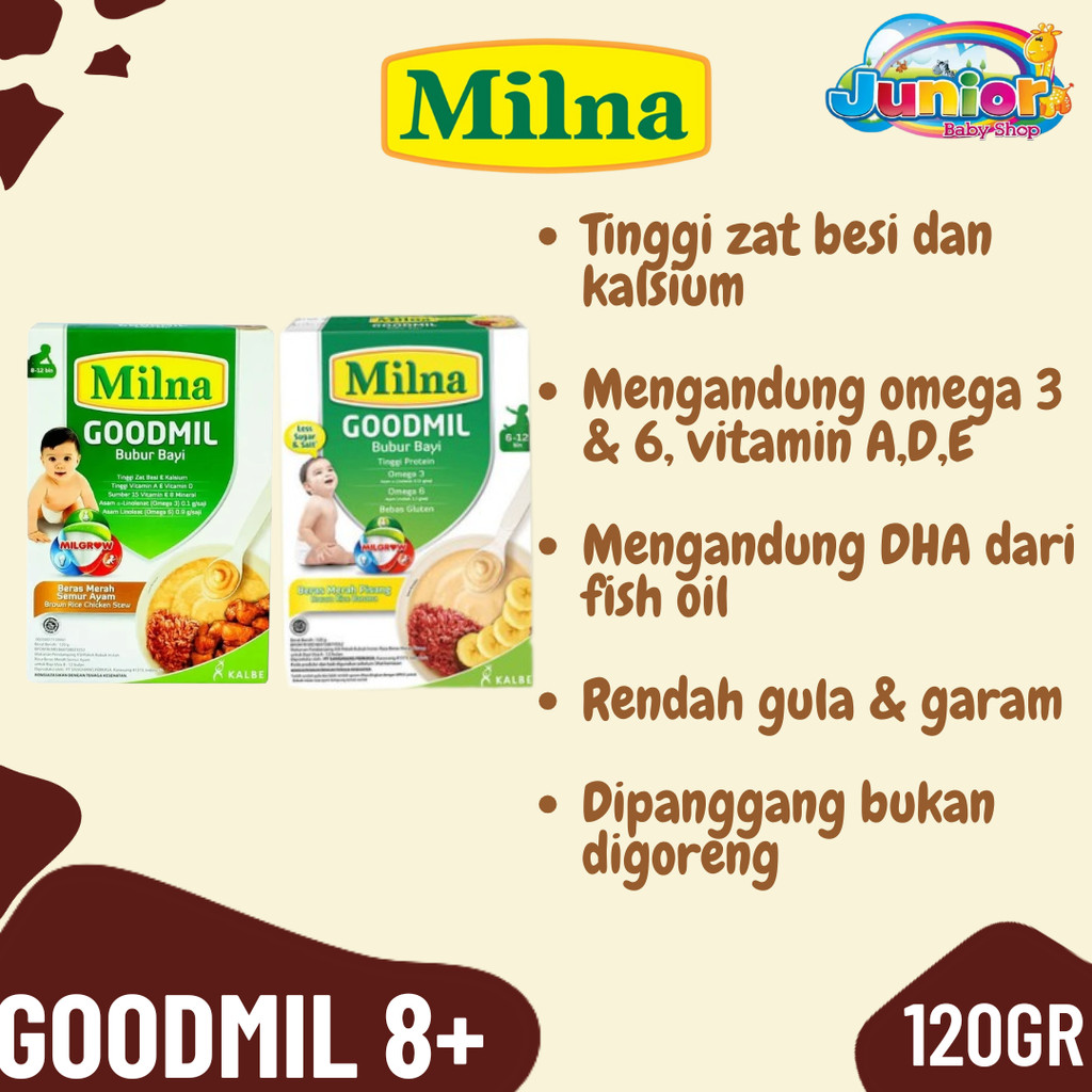 Jual Milna GoodMil 8+ - Beras Bayi | Shopee Indonesia