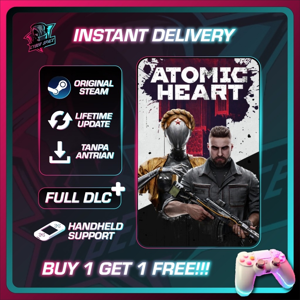 Jual [BONUS 1 GAME] Atomic Heart PC Original / Main Akun Sendiri ...