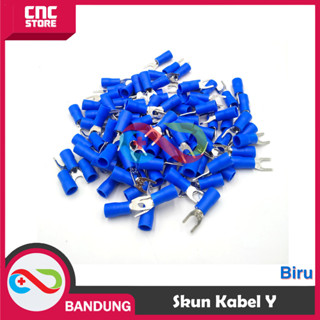 Jual SKUN Y SKUN GARPU CONNECTOR KABEL SV3.5-5 BLUE | Shopee Indonesia