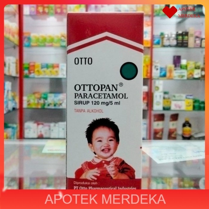 Jual ottopan syrup 60 ml / sirup obat deman / panas anak | Shopee Indonesia