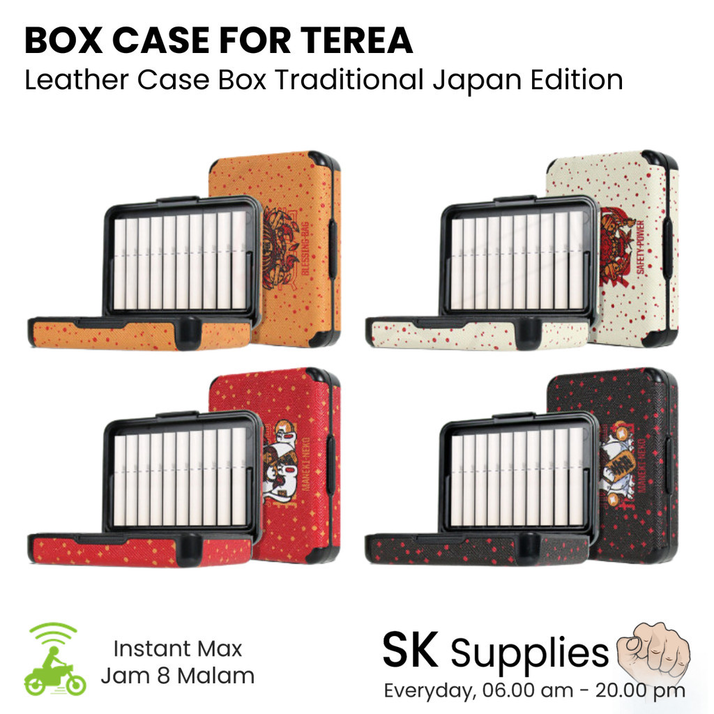 Jual Storage Case for Terea Stick | Box Case Traditional Japan Edition ...