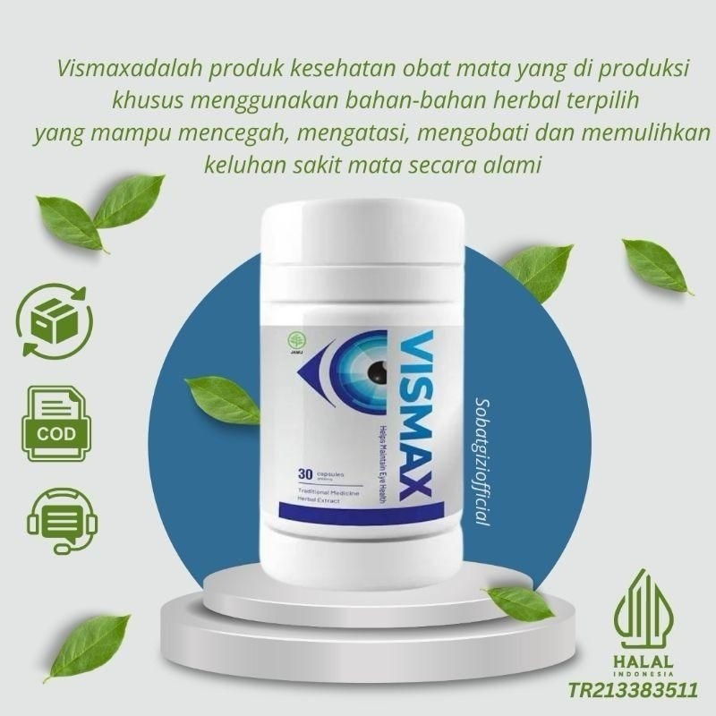 Jual Vismax obat herbal solusi untuk kesehatan mata minus katarak ...