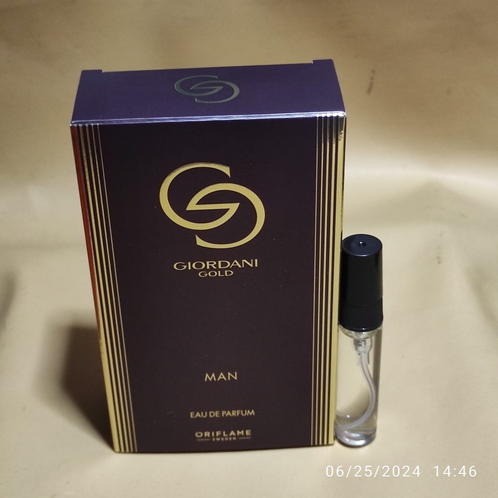 Jual DECANT 2ML 3ML SAMPLE TESTER GIORDANI GOLD MAN EDP EAU DE PARFUM ...