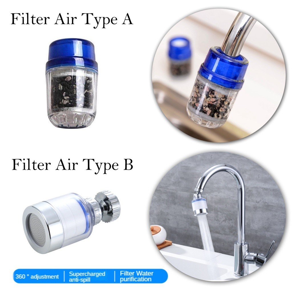 Jual AJM Filter Saringan Air Kran Cuci Piring Batu Medical Stone Water ...