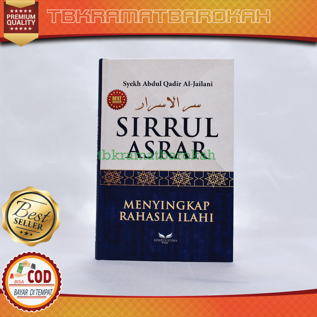 Jual Buku Sirul Asror Menyingkap Rahasia Hati Karya Syekh Abdul Qadir ...