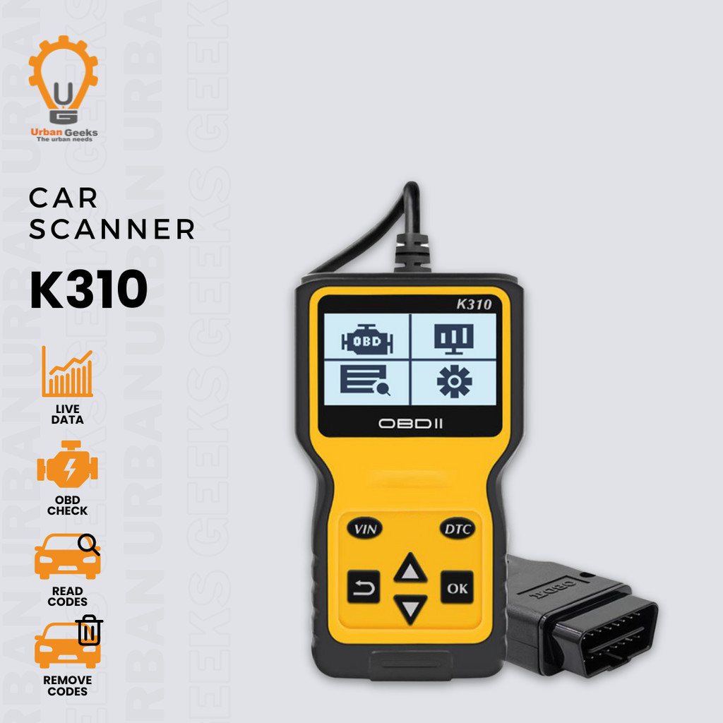 Jual K310 Alat OBD2 Pembaca Kode Diagnostik Mobil Otomotif Scanner ...