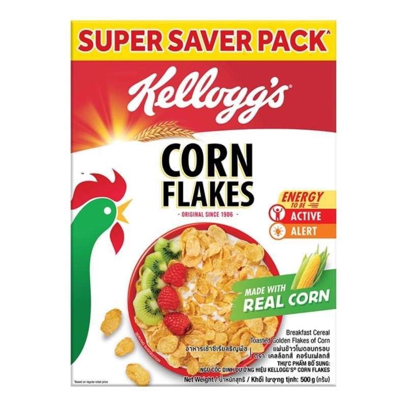 Jual Kellogg's Corn Flakes 500 g (PROMO Pembelian Minimal 2 Pc Harga ...