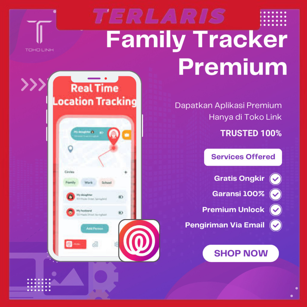Jual Software Aplikasi FAMILY TRACKER Premium REKAM AKTIFITAS Keluarga ...