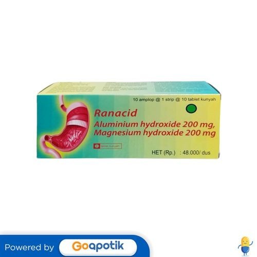 Jual Ranacid Box 100 Tablet | Shopee Indonesia