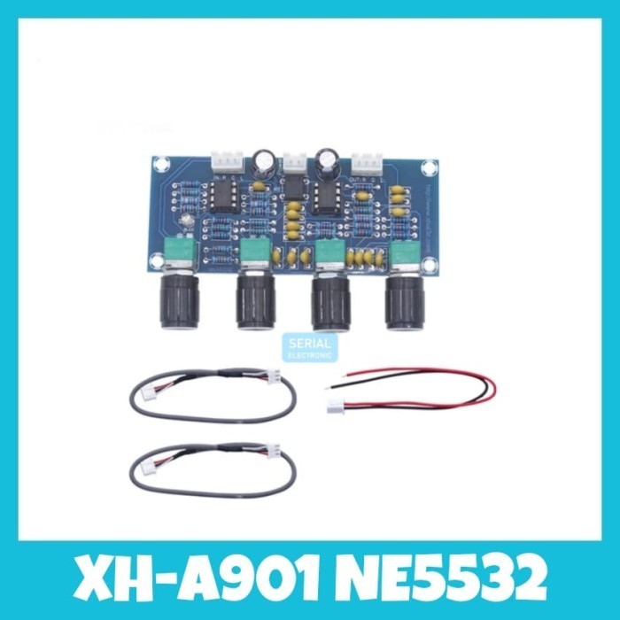 Jual XH-A901 NE5532 Audio HiFi Low Noise Tone Control Pre Amplifier ...
